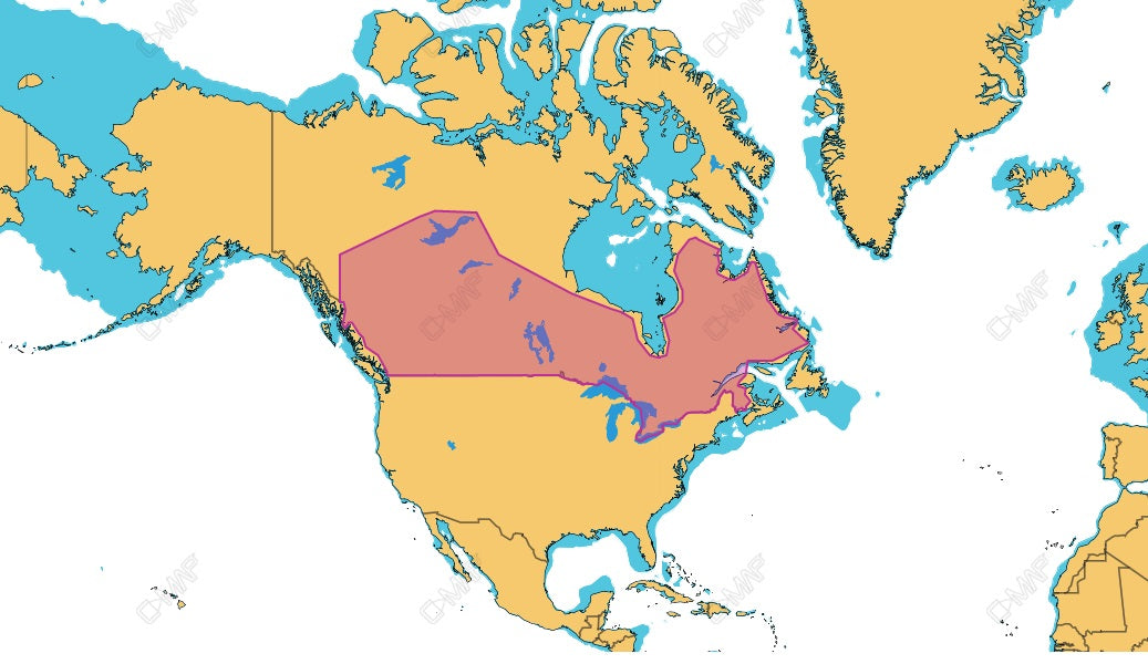 C-map Reveal Inland Canada Lakes – Sedge Island Navigation